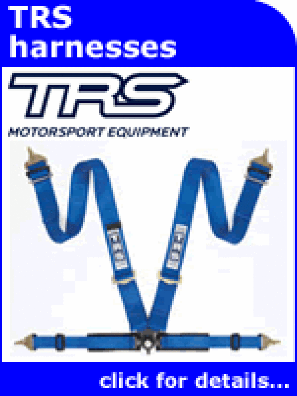 TRS Safety Harness 'Rally Pack' | Rally Car Parts for sale at Raced ...