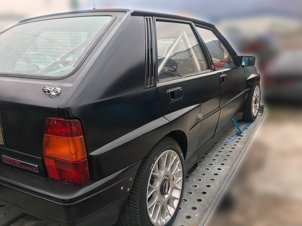 Lancia Delta 8V + VAN + CAR TRAILER - ALL 16000 euro | Race Cars for ...